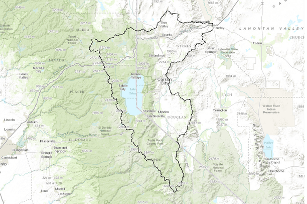 ARkStorm@Tahoe Study Area | Data Basin