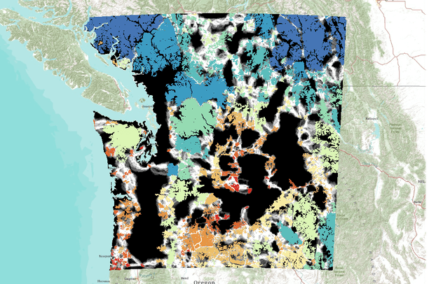 Climate Gradient Corridors | Data Basin