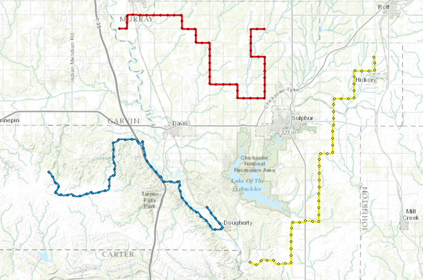 Murry County Bird Routes - DRAFT | Data Basin