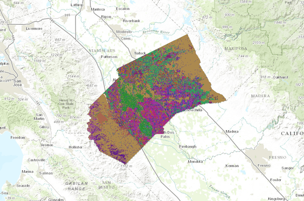 Merced County crops | Data Basin