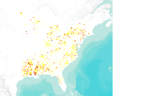 Eastern United States Climate Change Tree Atlas - Suitable habitat for ...