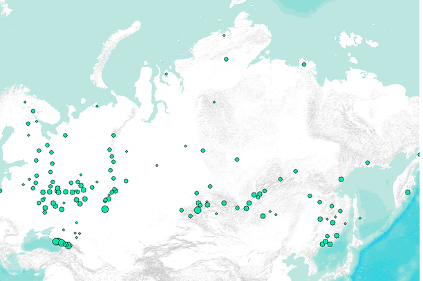 Land resources of Russia - Biodiversity in protected areas (number of ...