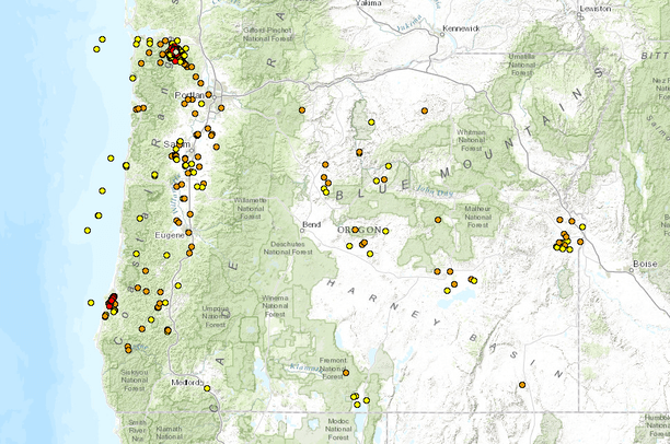 Oregon Oil and Gas Wells and Status (Updated 06/25/2013) | AdaptWest