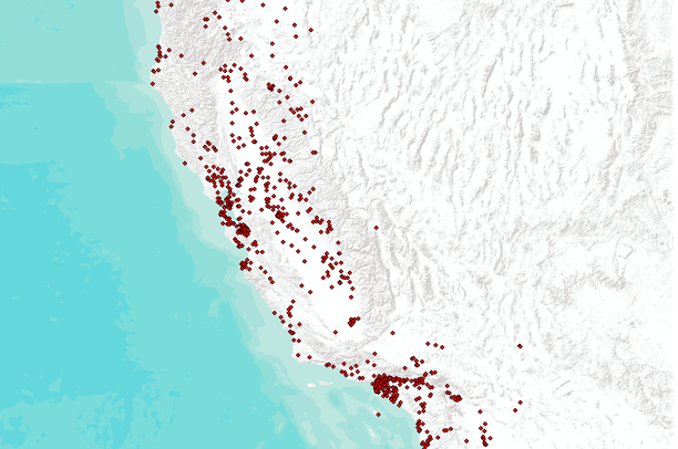 California, USA Fire Stations | Data Basin