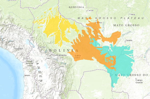 bolivia ecoregions | Data Basin