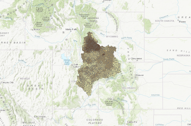 Potential Impact of Sagebrush Ecosystem to Climate Change within the ...