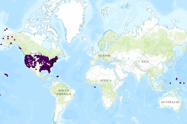 Swamps of the USA | Data Basin
