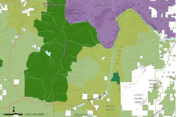 The Metolius Basin, Oregon | Data Basin