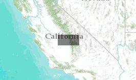 Kaweah watershed with SSP low sum RCD goals | Data Basin