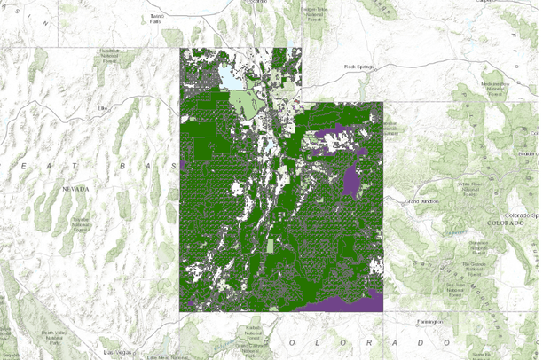 Terrestrial Conservation Estate, Utah - 2012 | Data Basin