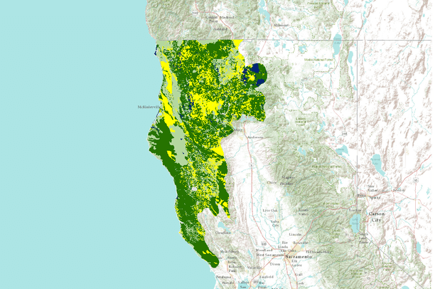 Soil hydrologic group for the North Pacific Landscape Conservation ...