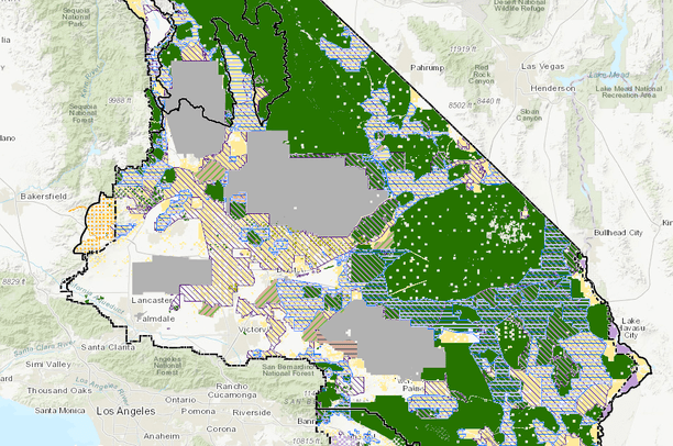 Figure 7. DRECP LUPA Conservation Designations | Data Basin
