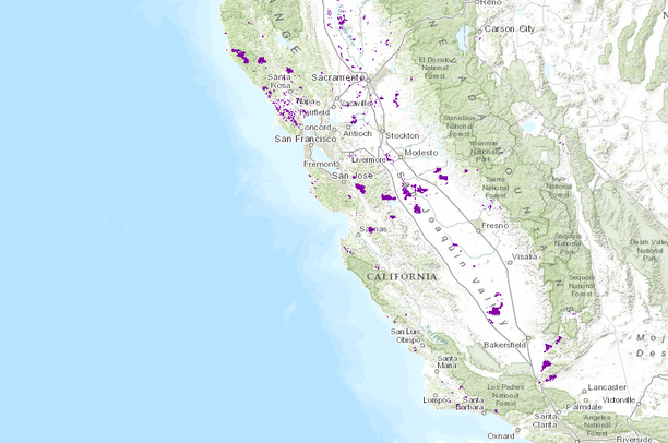 National Conservation Easements in the San Joaquin Valley | Data Basin