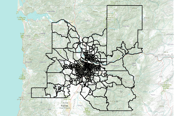 2010 Census Tracts, Portland Metro Region, Oregon | Data Basin
