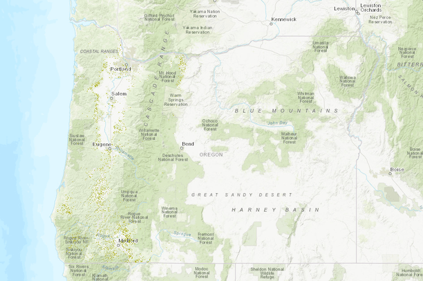 Oak Woodlands (OCS Habitats 2015) | Data Basin