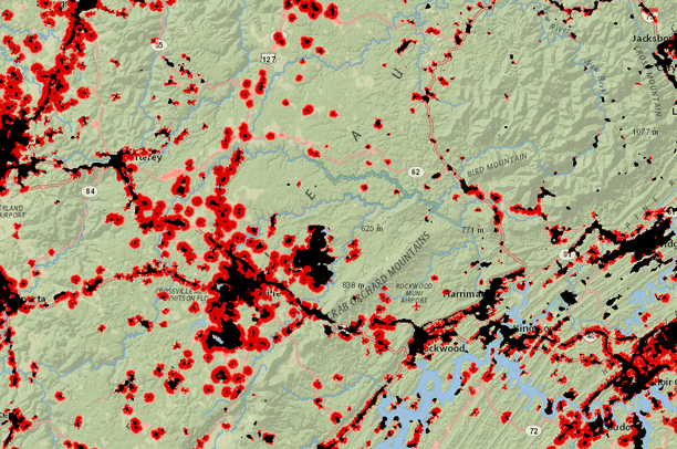 Sleuth 2050_Emory River HUC 10 | Data Basin
