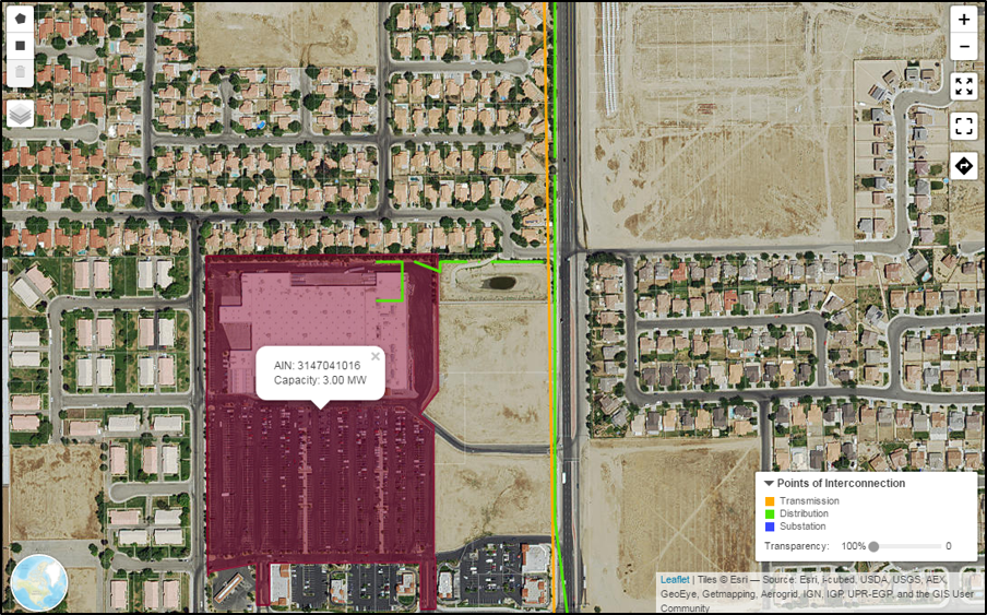 PREFERENTIAL SITING FOR DISTRIBUTED SOLAR PV | Use Cases | Data Basin