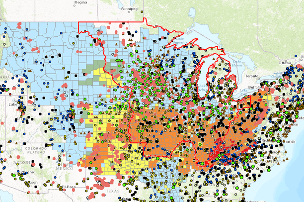 Energy infrastructure and resources - Midwest Grasslands Network | Data ...