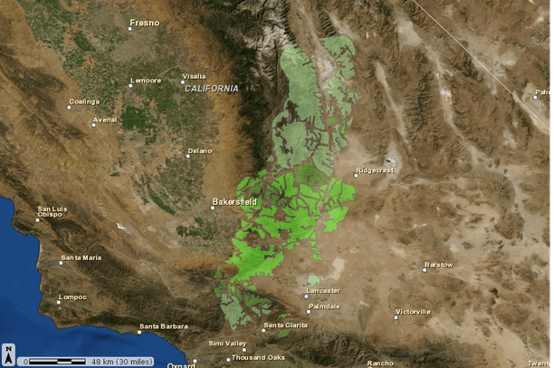 Southern Sierra roadless & conservation datalayers | Data Basin