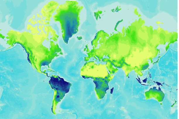 Standard deviation for average winter precipitation (mm), 2080-2099, 16 ...