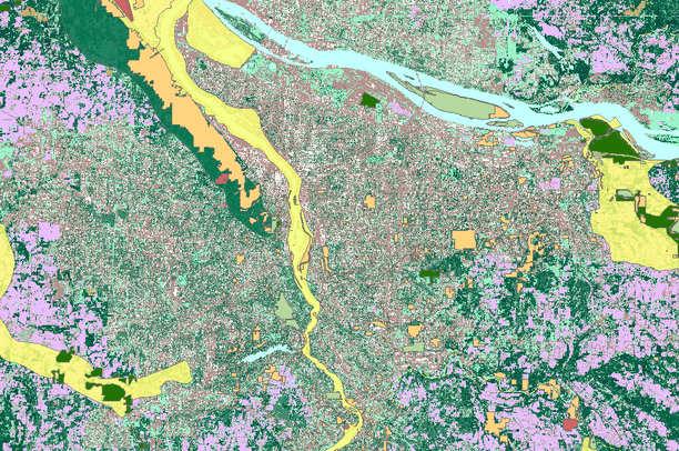 Vegetation and Oak Habitat in the Portland Metro Region | Data Basin