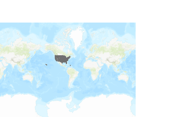National Risk Index Annualized Frequency Landslide | Data Basin