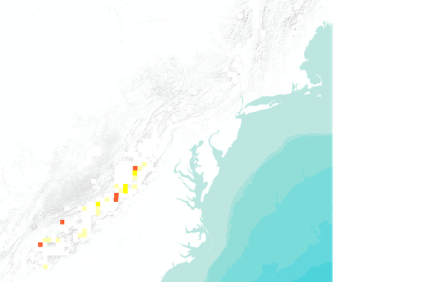 Eastern United States Climate Change Tree Atlas - Suitable habitat for ...