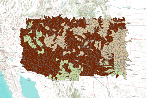 Differences in generalized vegetation types between MC1 (historical ...