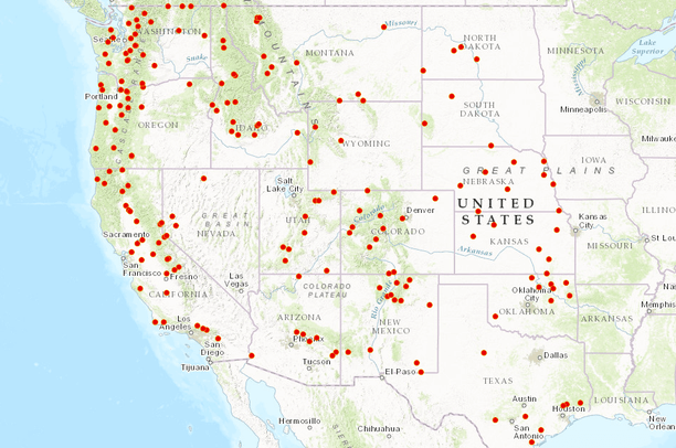 Climate-Adjusted Streamflow Projections - Western US (BOR, 2013) | Data ...