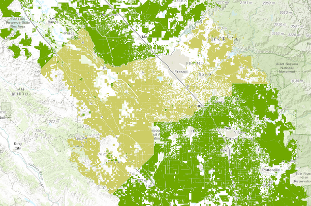 Williamson Act Lands, San Joaquin Valley, California | Data Basin