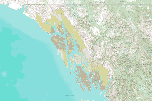 Soil minimum depth (inches) for the North Pacific Landscape ...