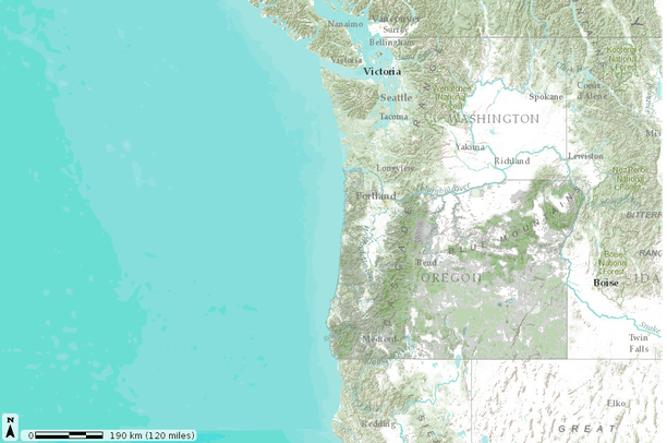 Cascadia 1990-2011 | Data Basin