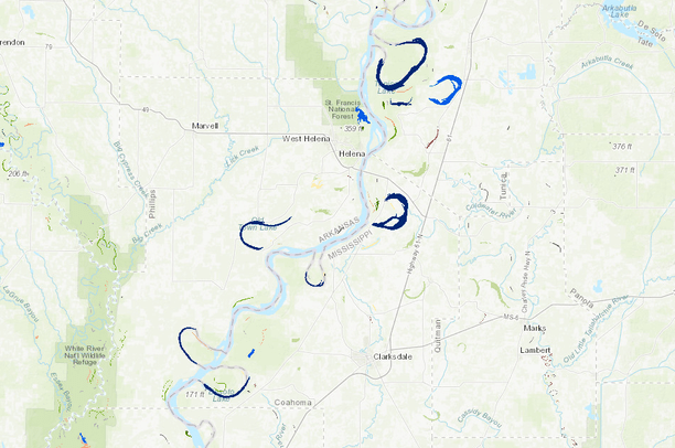 oxbow lake | Data Basin