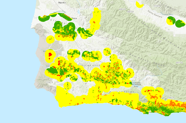 Wildfire Risk Reduction EEMS Inputs (v 1.0 Beta) | Data Basin