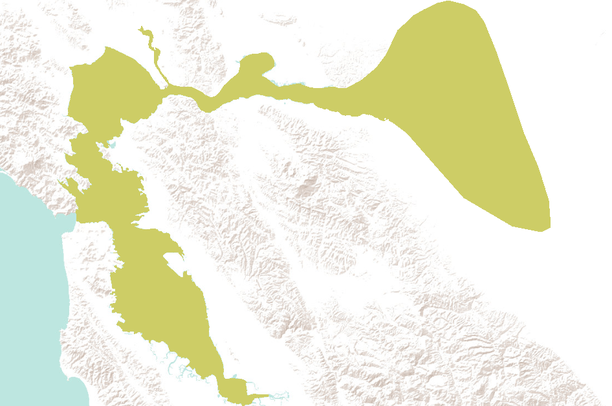 Delta smelt (Hypomesus transpacificus) distribution in California as of ...