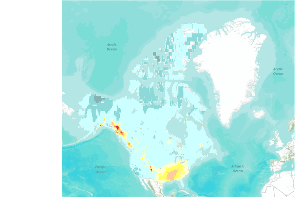 Ratio change in precipitation (2070-2099 vs 1961-1990) based on CGCM2 ...