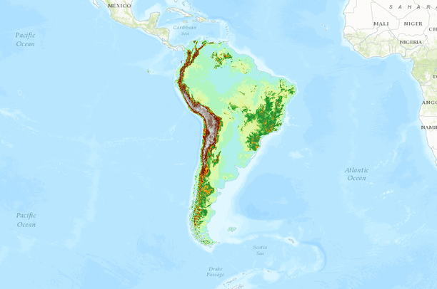 south america | Data Basin
