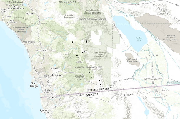 Peromyscus truei | Data Basin