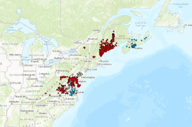 Vernal Pools (Level 2), 2016, Northeast | Data Basin
