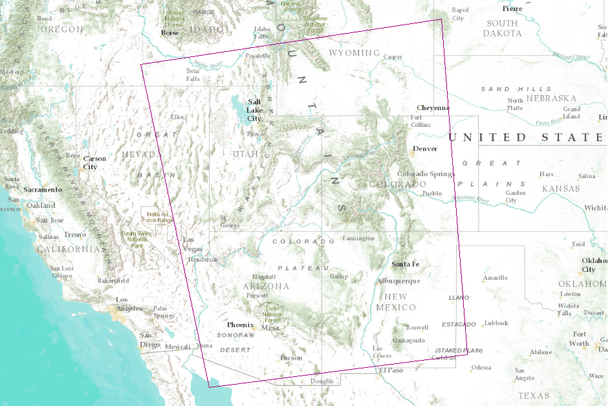 Southern Rockies Landscape Conservation Cooperative study area | Data Basin