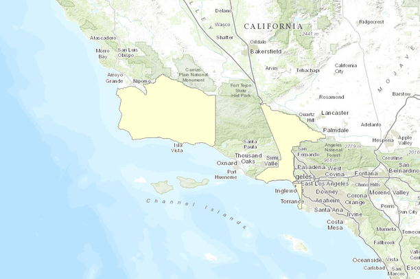 El Segundo Blue Butterfly Species Range | Data Basin