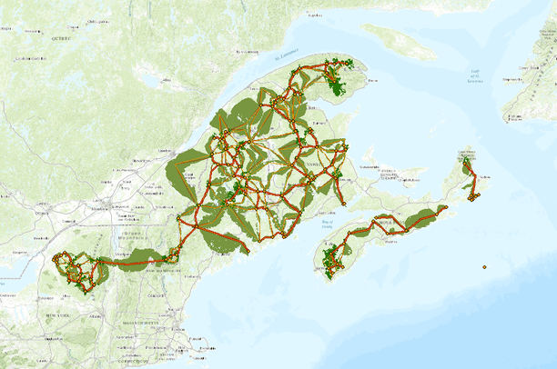 Connectivity Scenario B: Last of the Wild | Data Basin