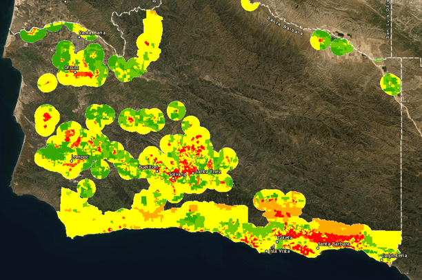 RPP EEMS Model Map | Data Basin