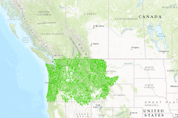 Potential Riparian Areas in the Pacific Northwest | Data Basin
