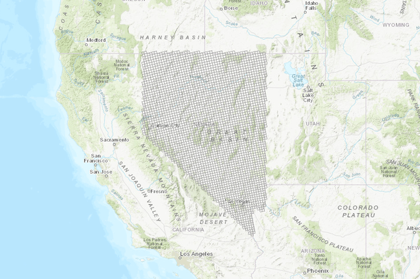 Bat Sampling Grid Priorities in Nevada | Data Basin