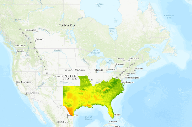 Percent Suitable Prescribed Burn Days - Summer 2010-2099 - RCP 8.5 ...