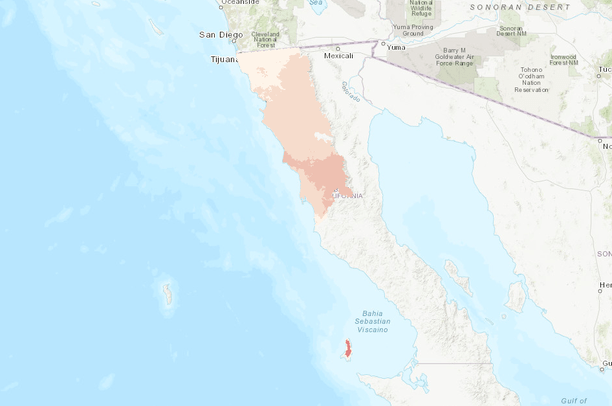 High Emission Scenario (RCP 8.5) by 2055 | Data Basin