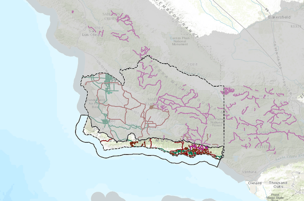 Community and the Land - Santa Barbara Coastal Watershed | Data Basin