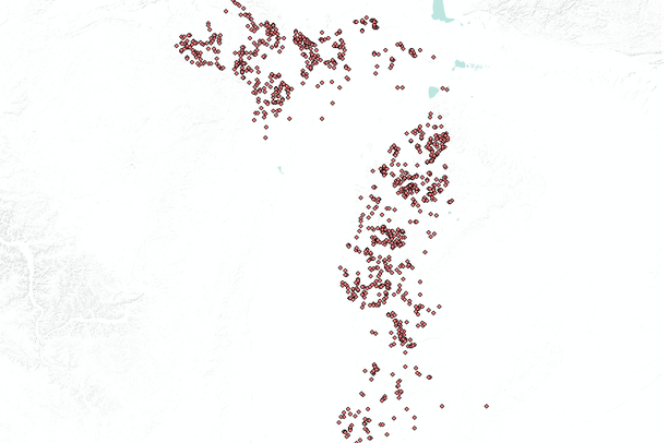 Lake Michigan, USA: Locations of collections of brook trout | Data Basin