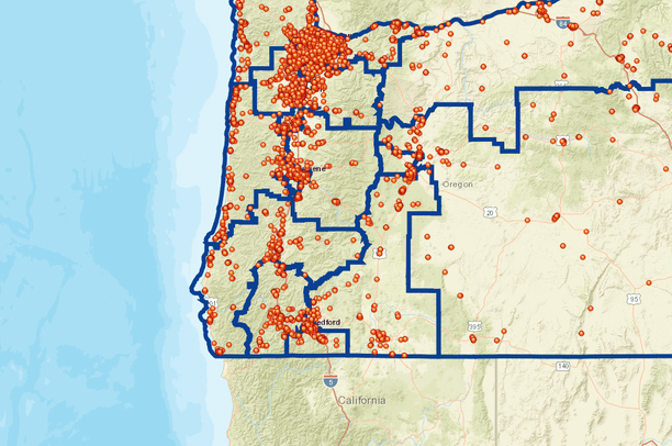 OLCC/Districts | Data Basin